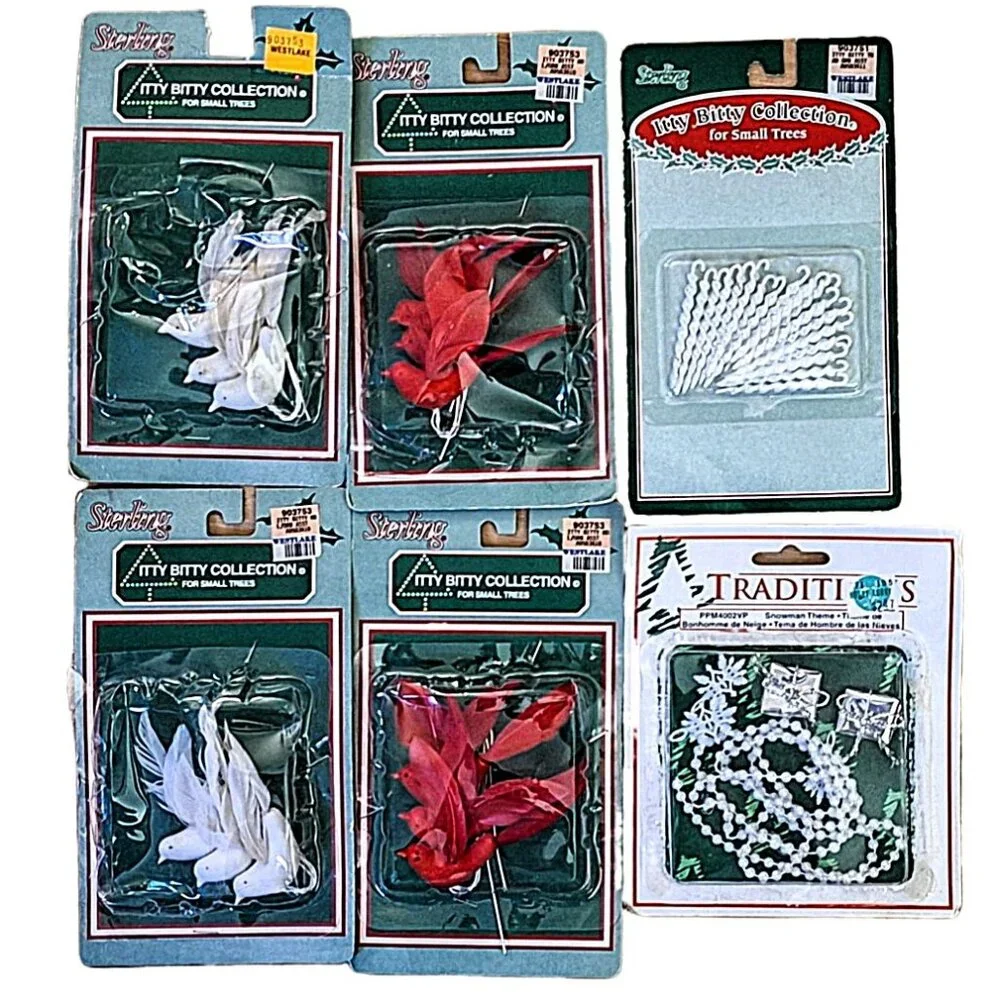 Itty Bitty | Holiday | Six Itty Bitty Mini Christmas Tree Craft ...